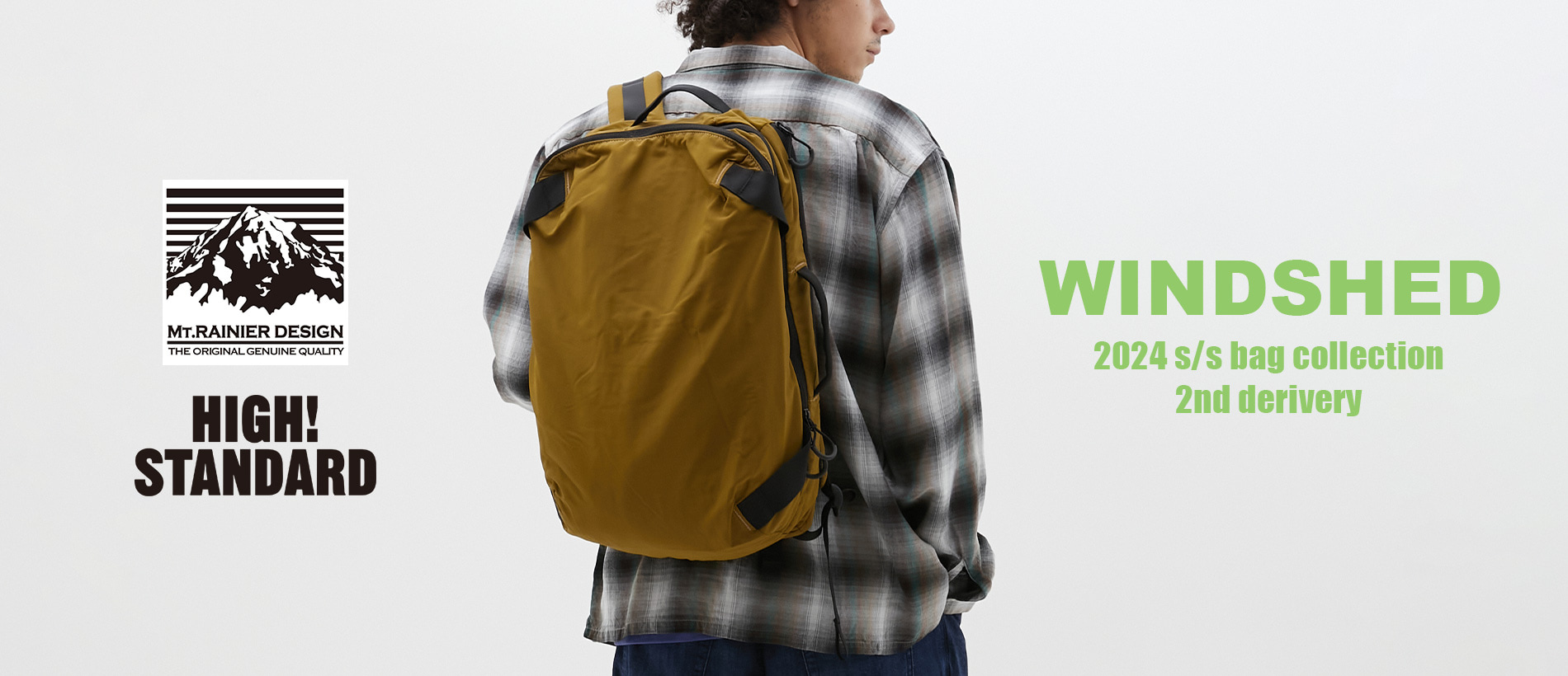 MT.RAINIER DESIGN x HIGH! STANDARD WINDSHEDバッグシリーズ VOL.2｜ハリウッドランチマーケット ...